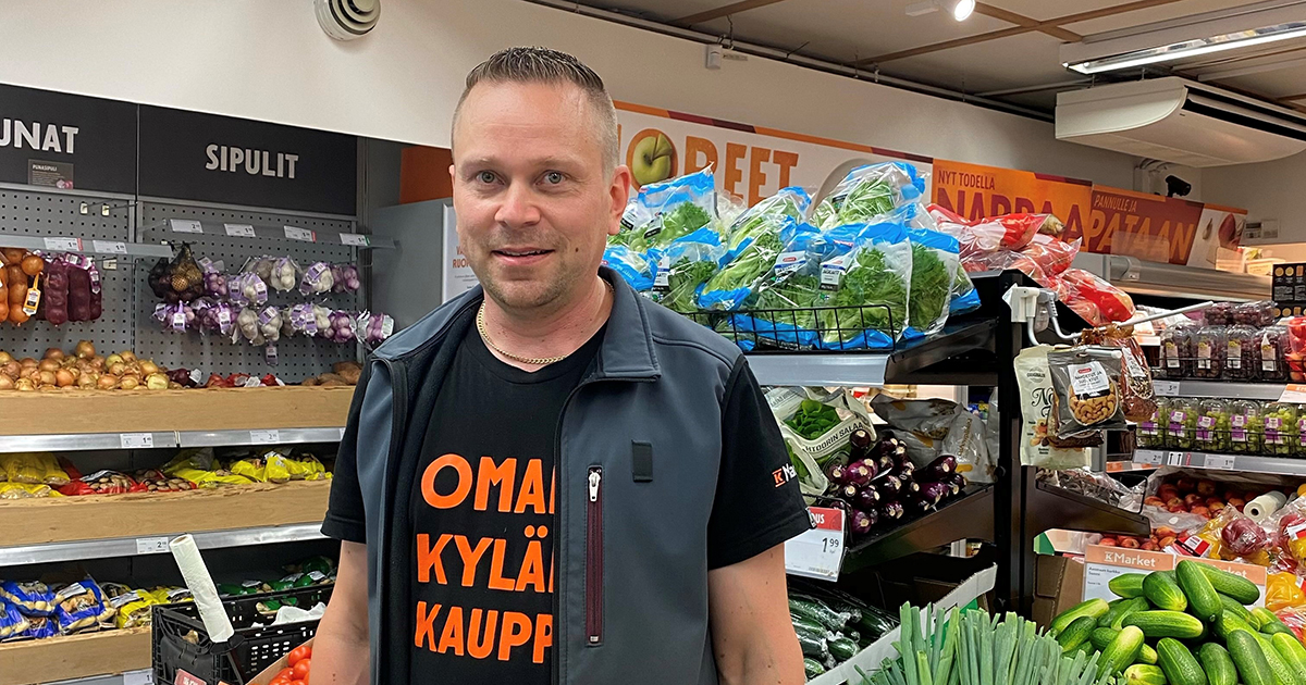 Ismo Kantanen aloittaa K-kauppiasuransa Mikkelin K-Market Otavassa | K ...
