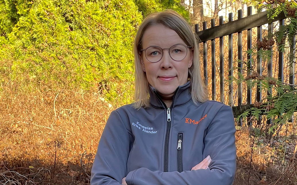 Erika Alander aloittaa kauppiasuransa Valkeakoskella kahdella K ...