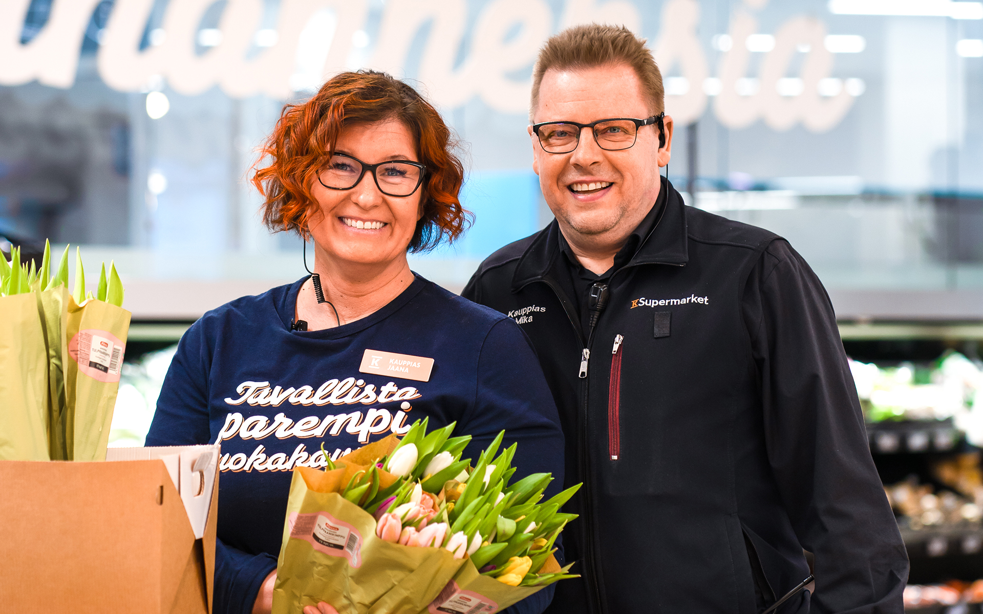 Mika ja Jaana Sarasta Oulun K-Citymarket Raksilan uudet kauppiaat | K-kauppiasliitto