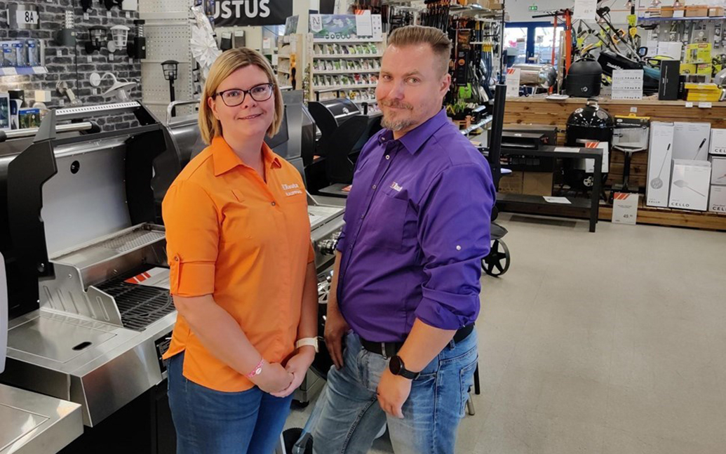 Jenny ja Jonne Pirttikoski K-Rauta Riihimäen kauppiaiksi | K-kauppiasliitto