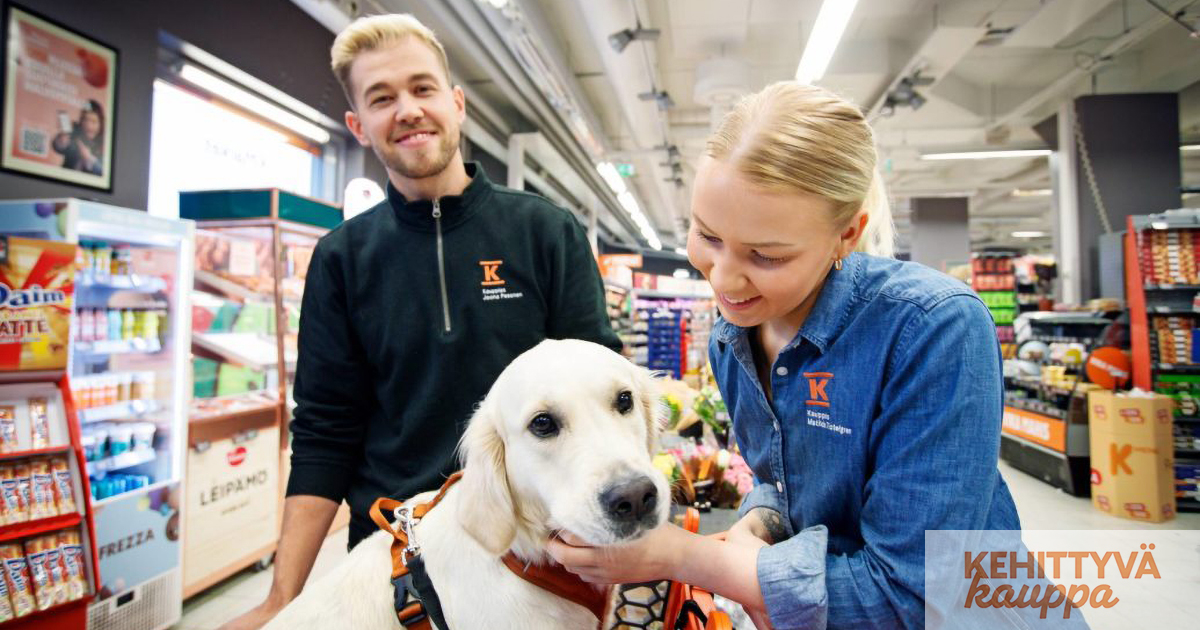 K-Market Kissanmaan suosittu koirakärry kerää huomiota | K-kauppiasliitto